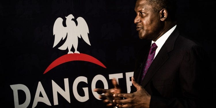 Dangote empire report N1.5 trillion in revenues in 9 months