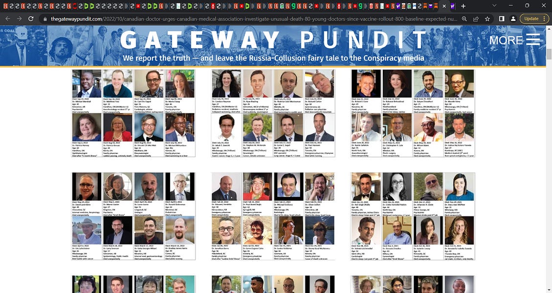 Canadian doctor, Dr. William Makis MD, a physician and cancer researcher wrote a letter to the ...