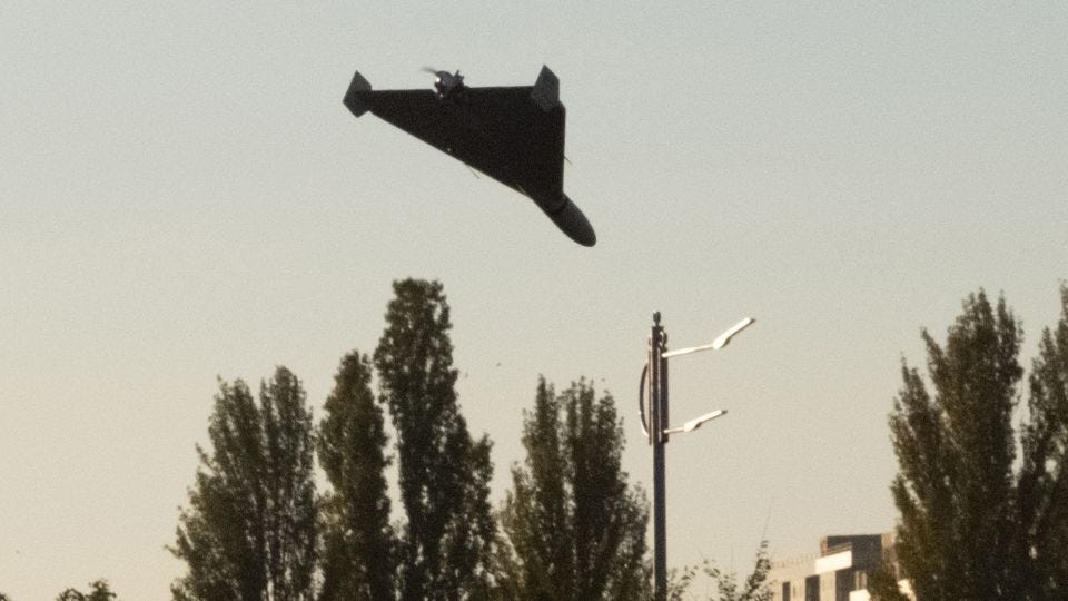 Kamikaze Drones Rain Down Hellfire On Ukraine