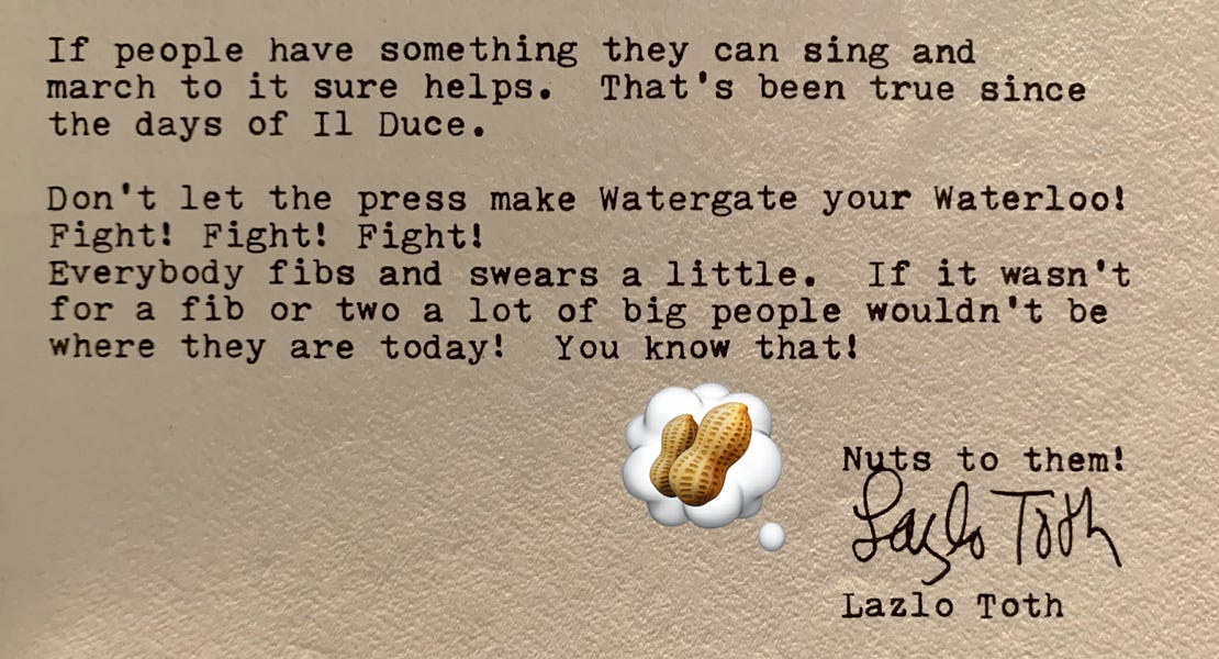 The parasocial Lazlo Toth - by Benjamin Errett