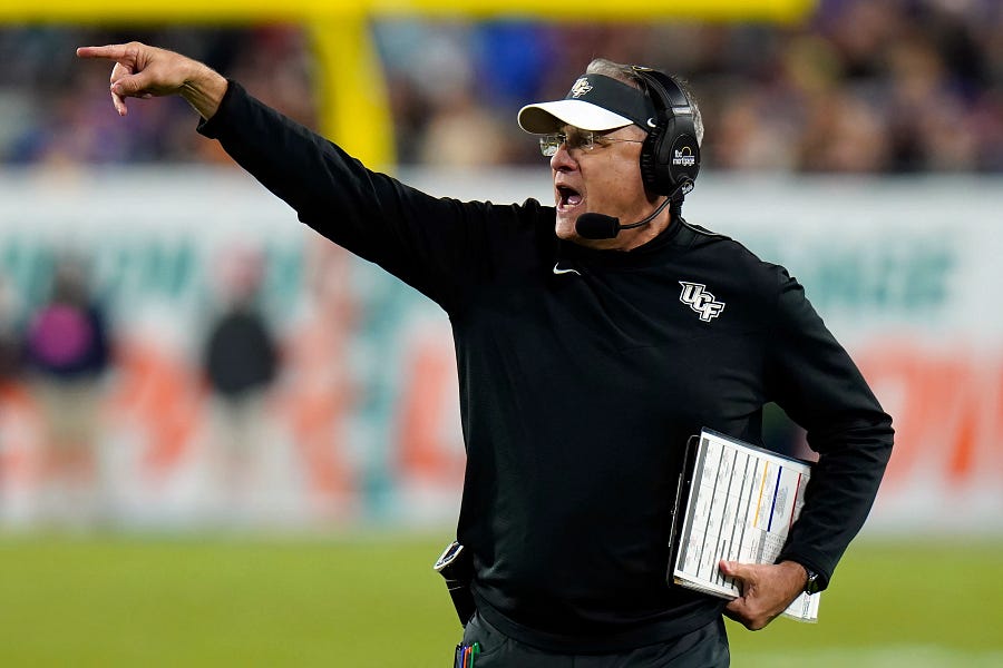 Who Is Under The Most Pressure For UCF Football In 2022 who-is-under-the-most-pressure-for-ucf-football-in-2022
