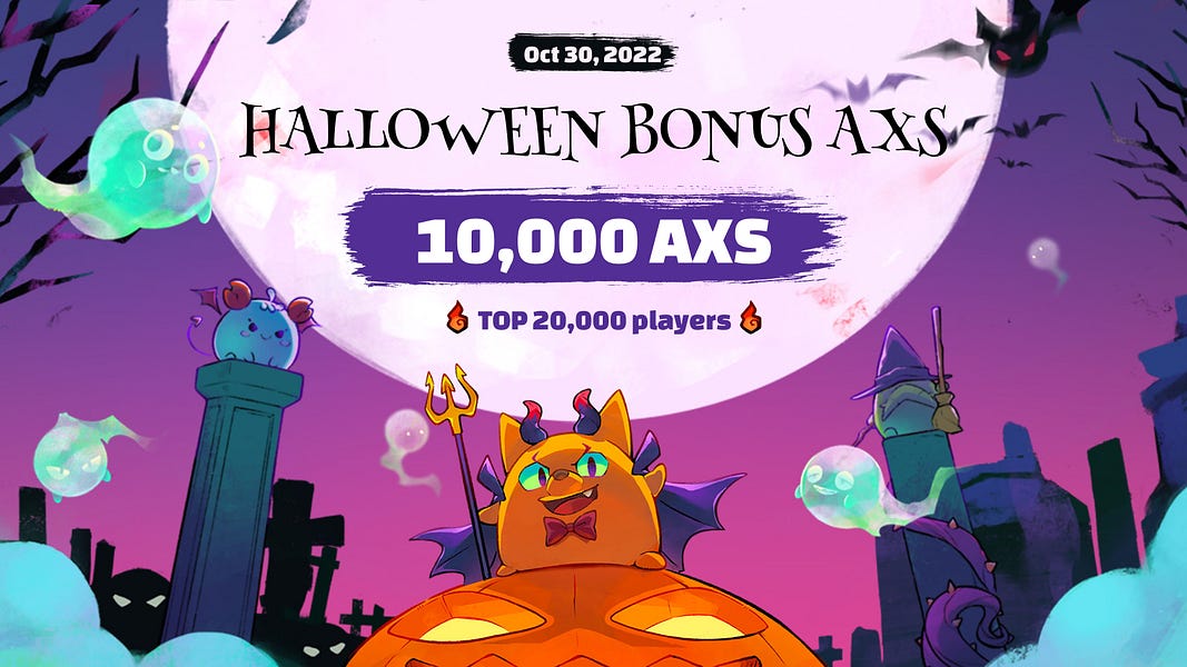 Halloween Bonus AXS Leaderboard Rewards 🎃