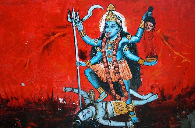 When Kali Trampled Shiva - Ruwando Substack