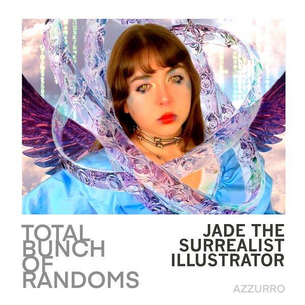 Jade the Surrealist Illustrator - Blasting Out