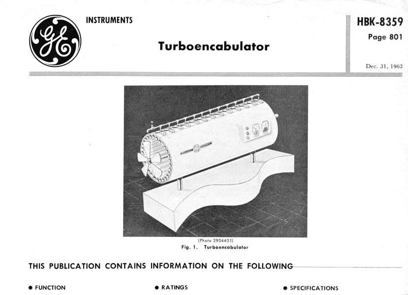 The Turbo Encabulator -- The best technobabble... ever.