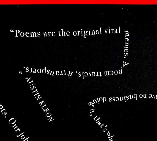 Fridge poems - Austin Kleon