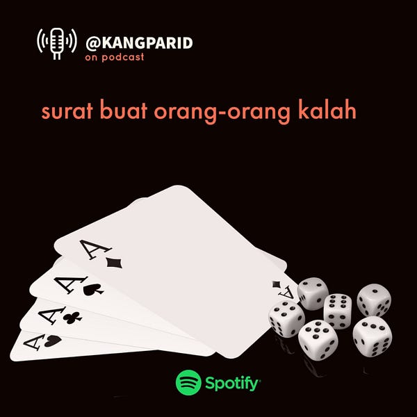 surat buat orang-orang kalah - by Ahmad Farid - hai, kawan.