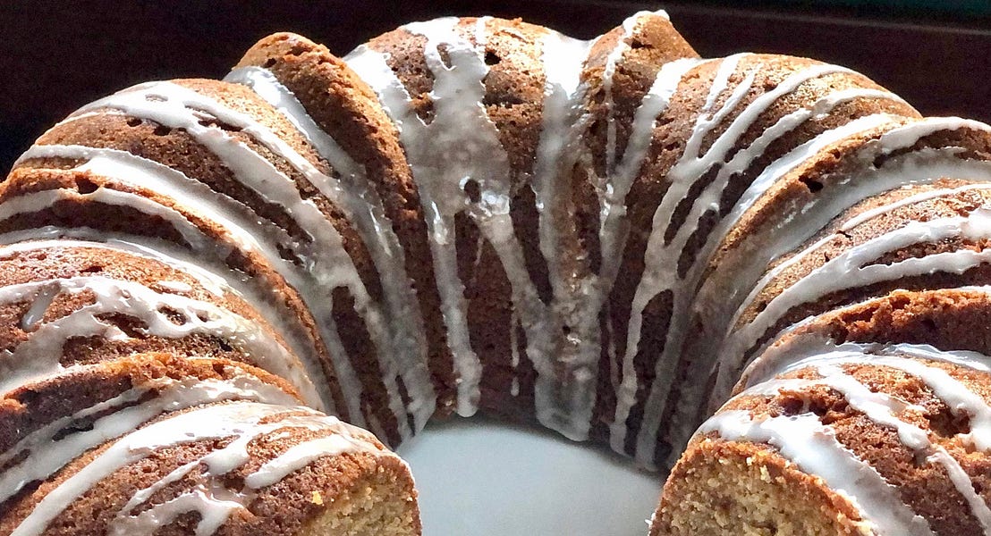 Apple-Butter Bundt Cake for a sweet new year