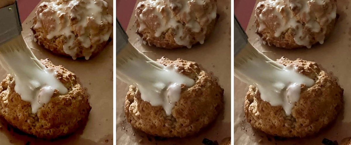 Chestnut or Buckwheat Scones: both delicious, both fun to make