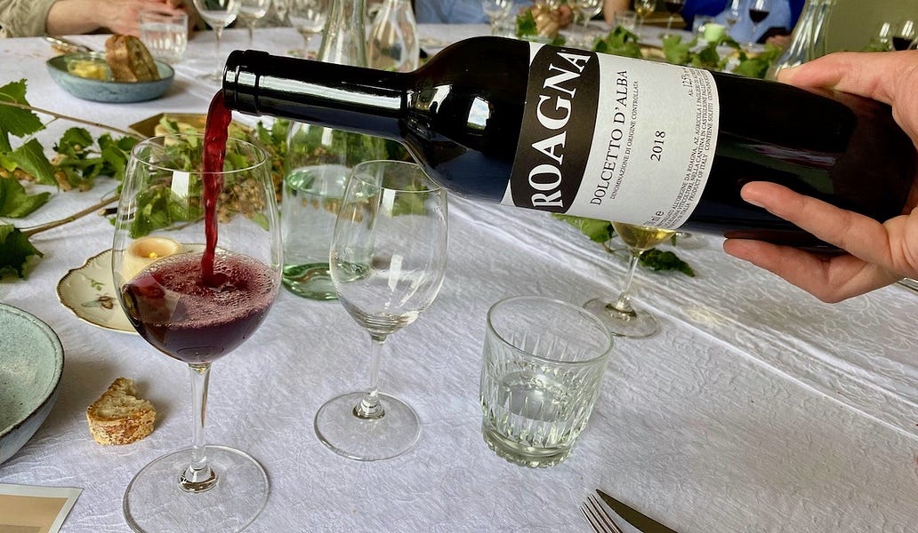 The last drop of wine - it's complicated