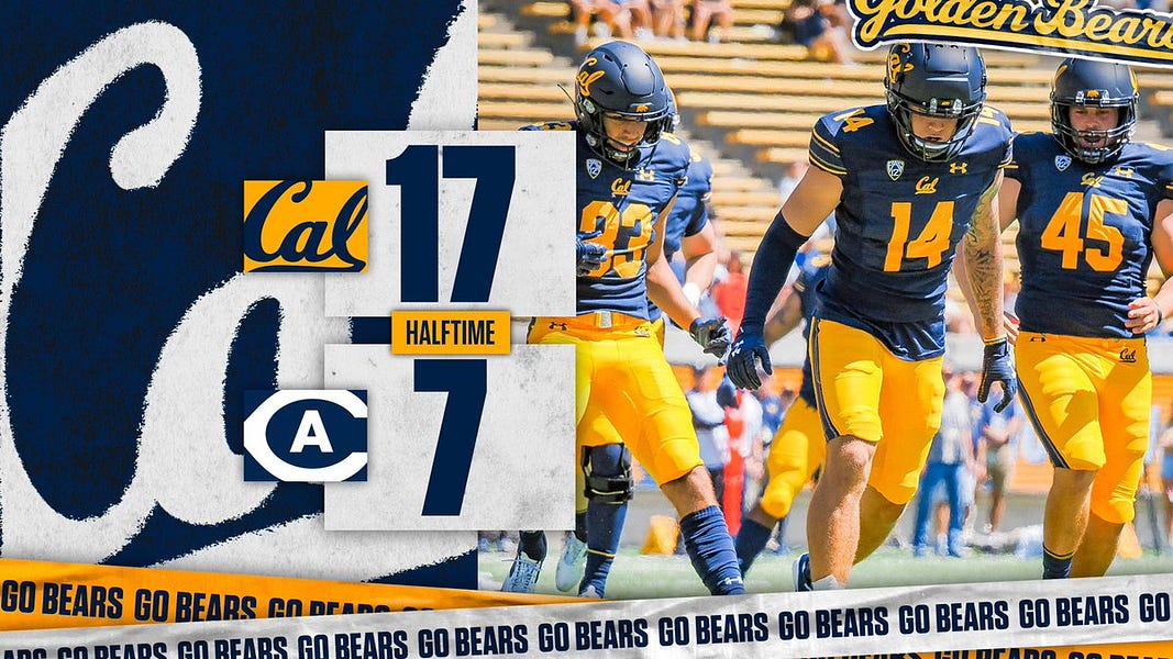 Cal v. UC Davis Football, Live Fan Chat Game Thread: Golden Bears Beat ...