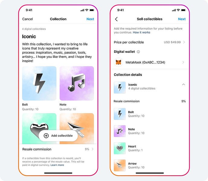 Instagram adds NFT toolkit 📱 - by William M. Peaster