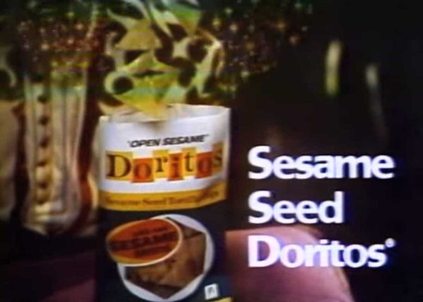 Sesame Seed Doritos - The Retroist