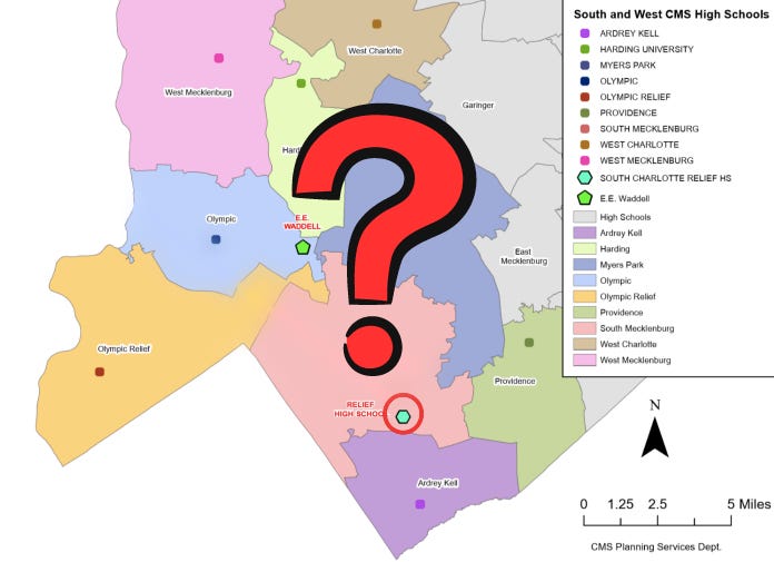 CMS south Charlotte boundary talks rev back up