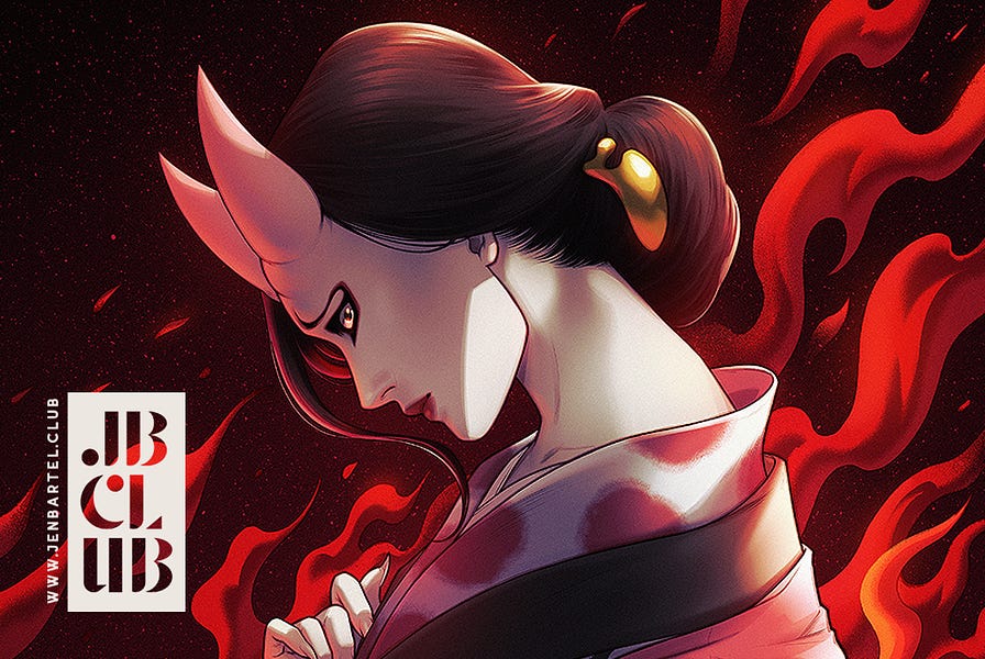 Demon Wars Variant Cover - by Jen Bartel