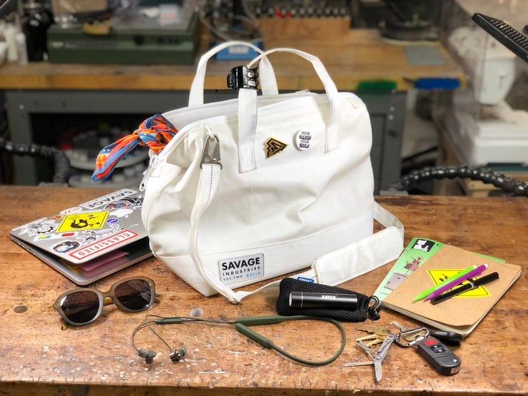 What's in my bag? — Jen Schachter - by Cool Tools Lab