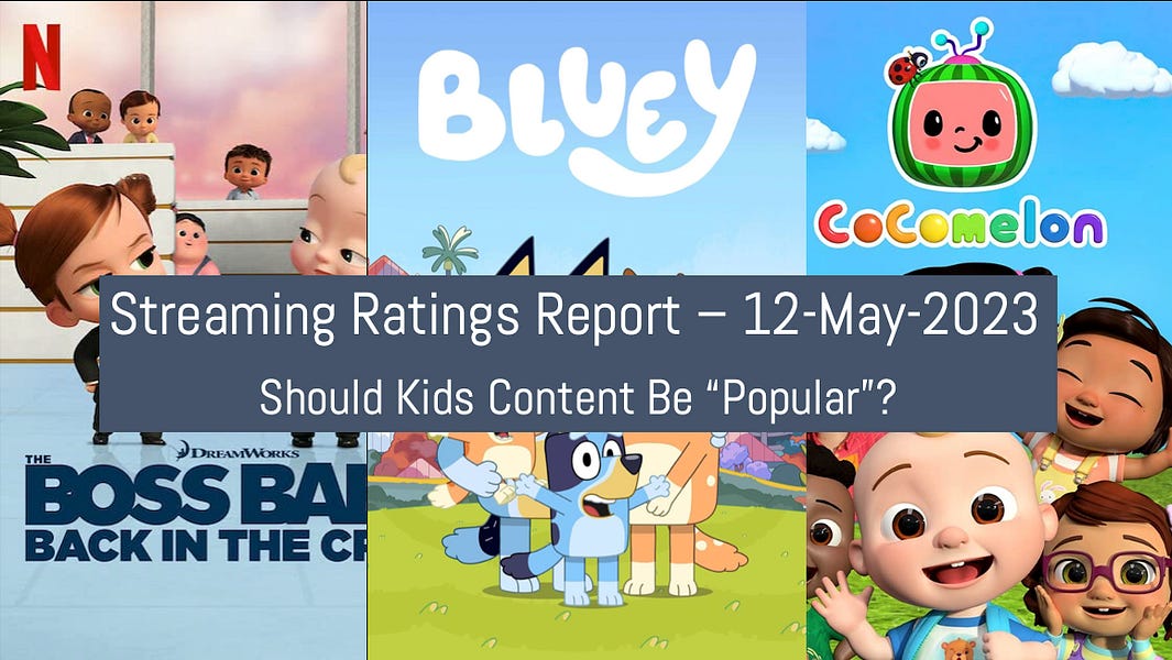 Should Kids Shows Be “Popular”?