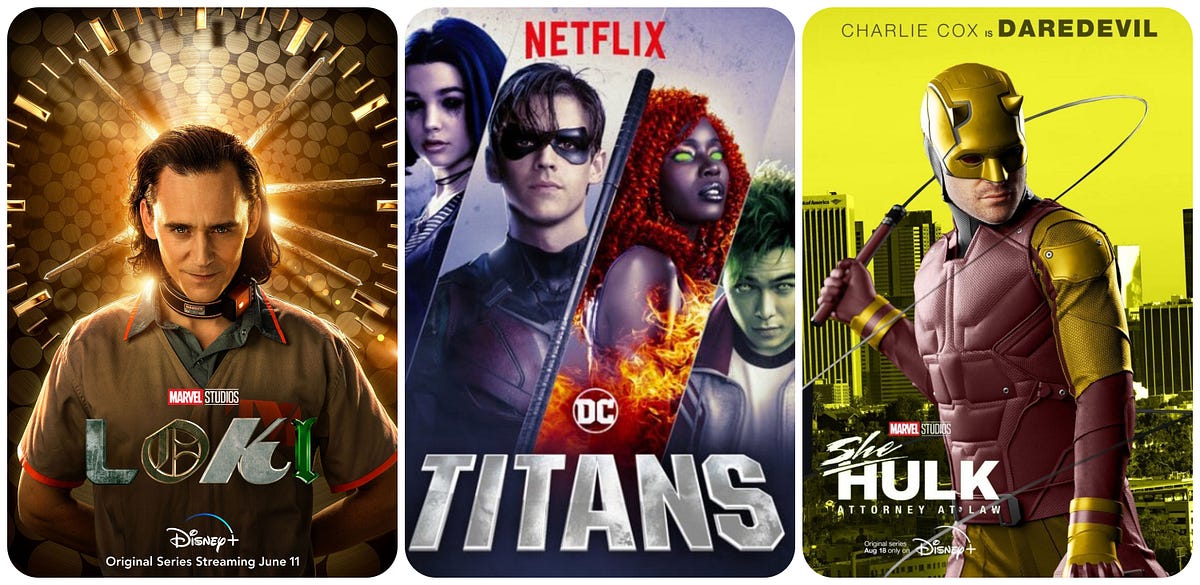 ¡Novedades de TITANES Netflix / HBO Max, DAREDEVIL, LOKI, THE LAST OF ...