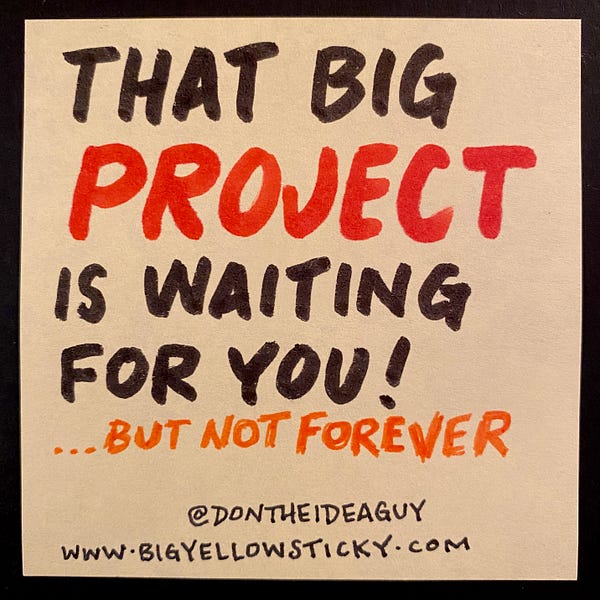 BYS 02/06/23 : Wait Forever - Big Yellow Sticky