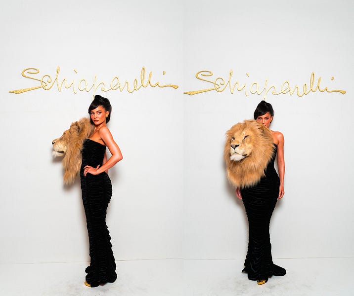 Schiaparelli Didn't Need Those Animal Heads - by Amy Odell