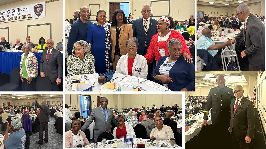 Dr. Paul Nichols Honored, Lawrence Campbell Funeral, 33rd Annual Senior Seminar #Virginia