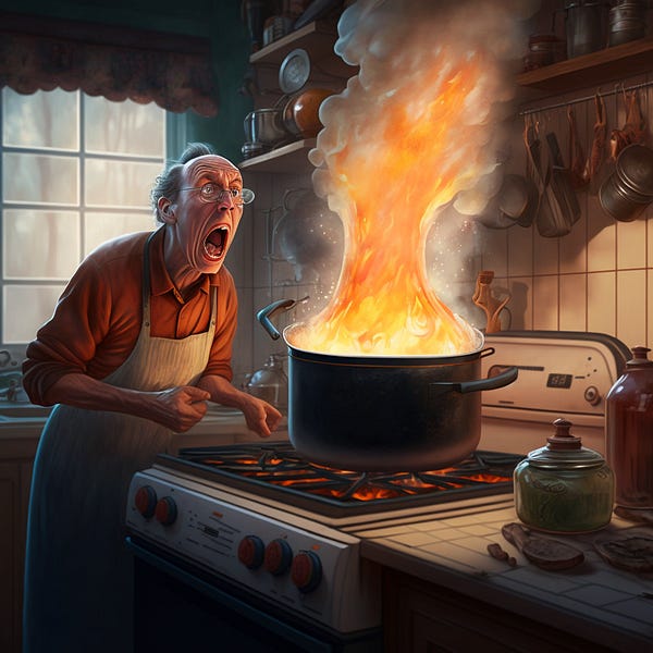 You won't be cooking with gas