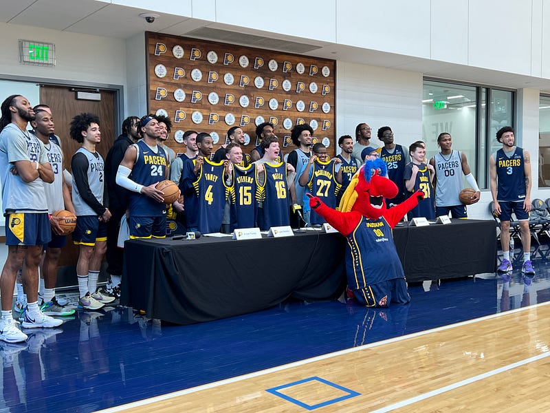 Pacers host six local autistic students to practice, sign them to one ...