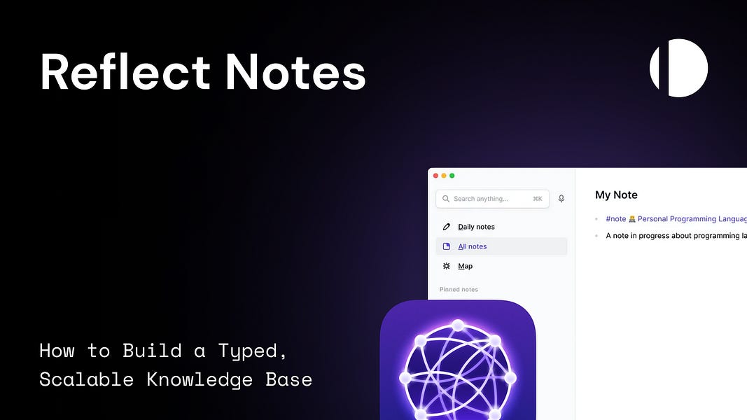 Reflect Notes - How to Build a Typed, Scalable Knowledge Base