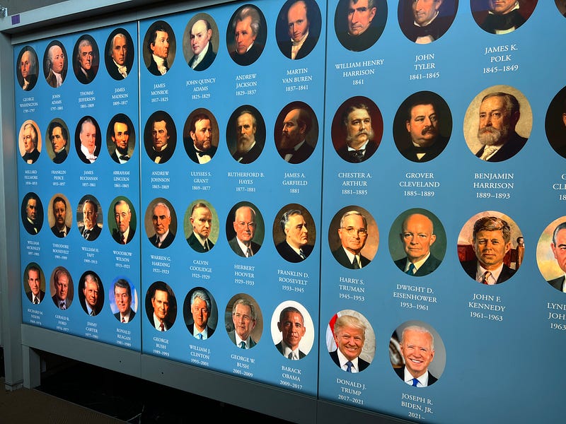 8 Facts About the White House Visitor Center Presidents Wall: Can You ...