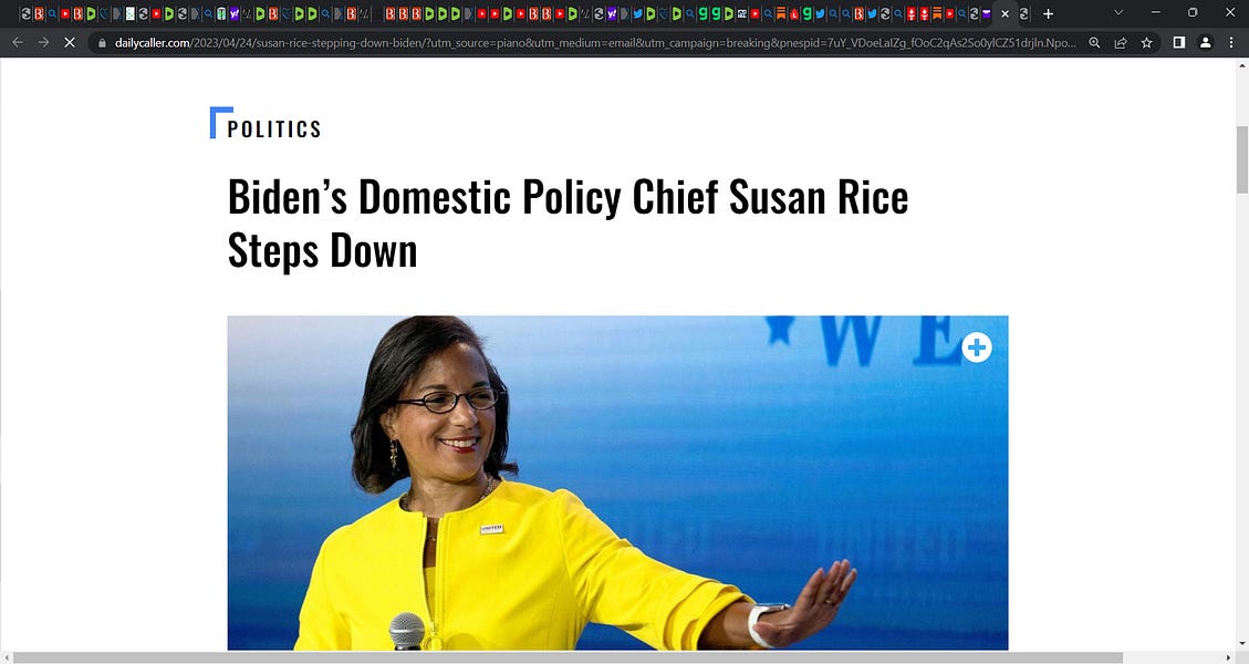 Susan Rice to fully take over running the nation as POTUS full time ...