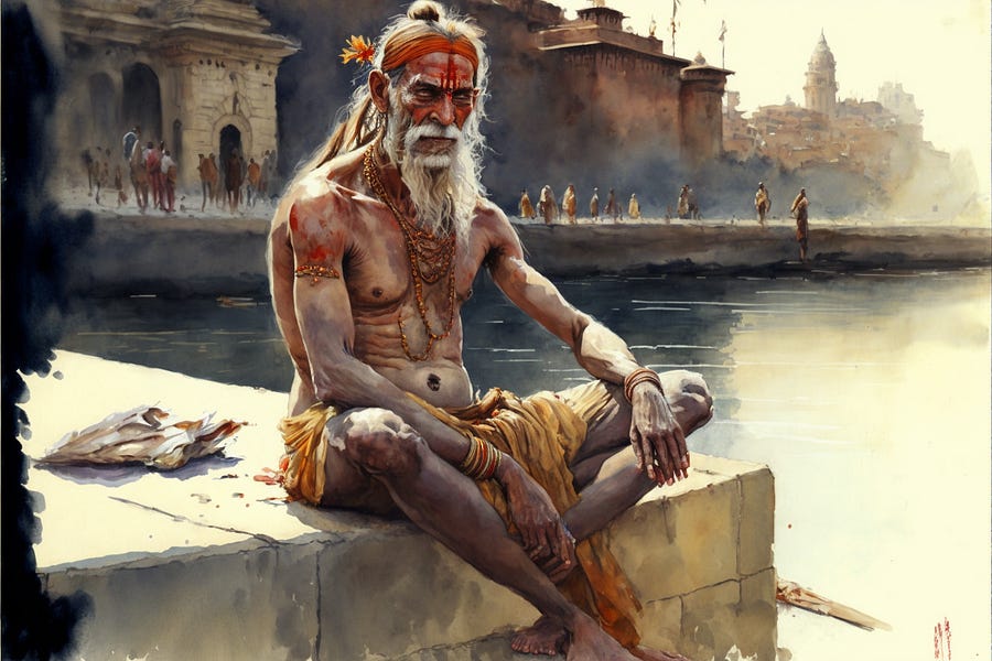 Among the Unknown Sadhus: Sri Sri Naga Baba, the Digambara Sadhu of Varanasi