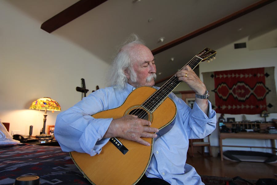 Remembering David Crosby - by Jason Verlinde