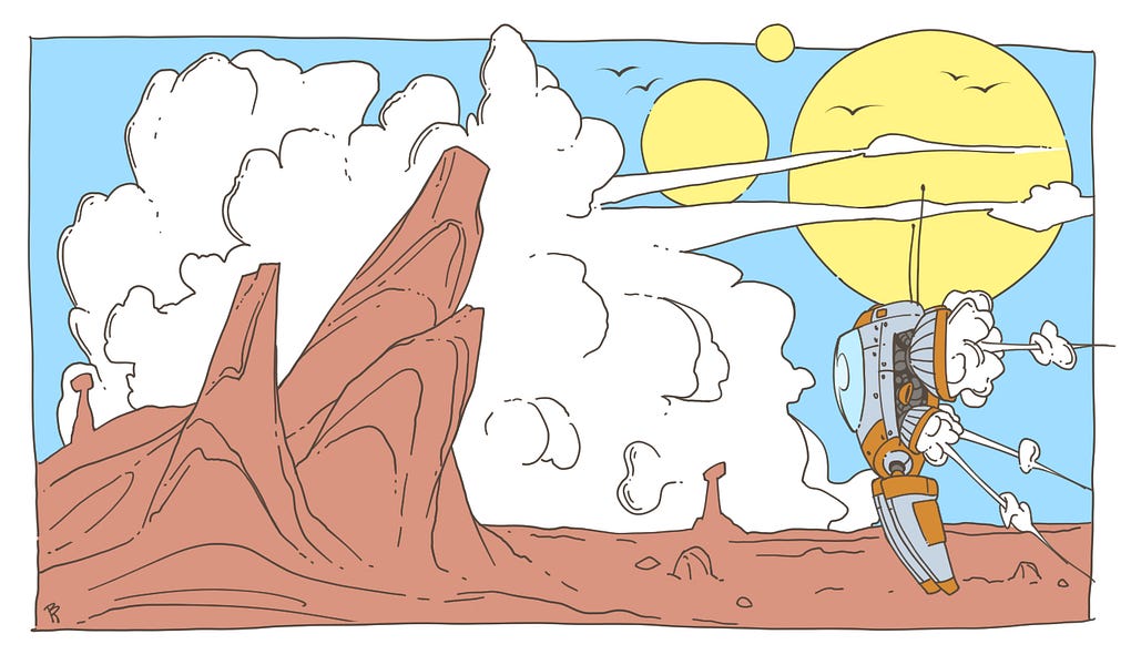 What Happens When The World Is Off Its Axis - by Bee