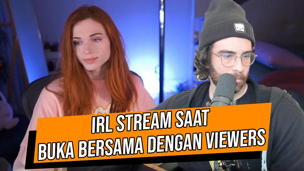 IRL Stream saat Buka Bersama dengan Viewers