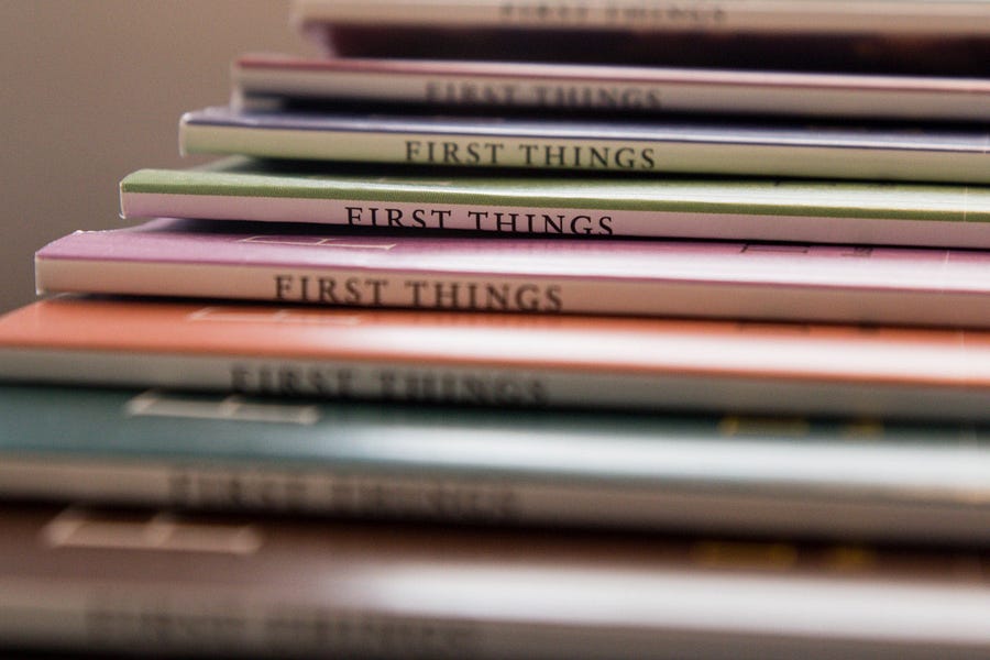 The Poetry of "First Things" - by Micah Mattix - Prufrock