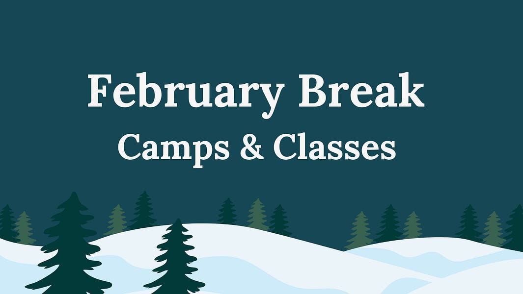 February Break Camps & Classes - by Erin Musich