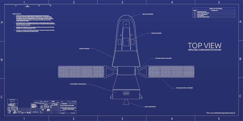 A look at the reusable Space Rider project