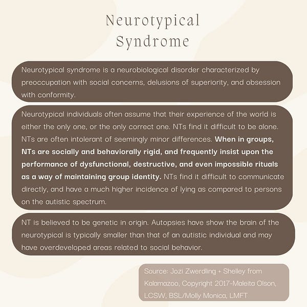 Neurotypical Syndrome - by Sara Elise