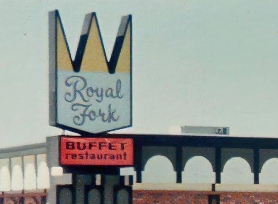 The Royal Fork Buffet - by Carol Sill - Shamcher Bulletin