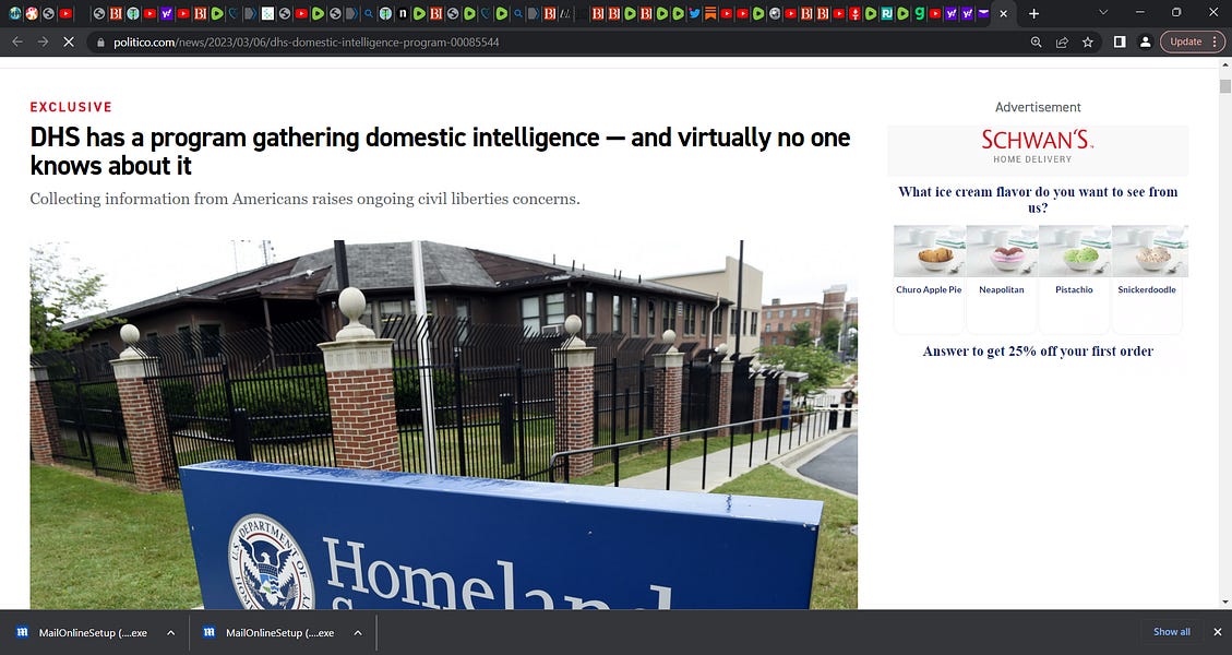 Why is Department of Homeland Security (DHS) gathering information on ...