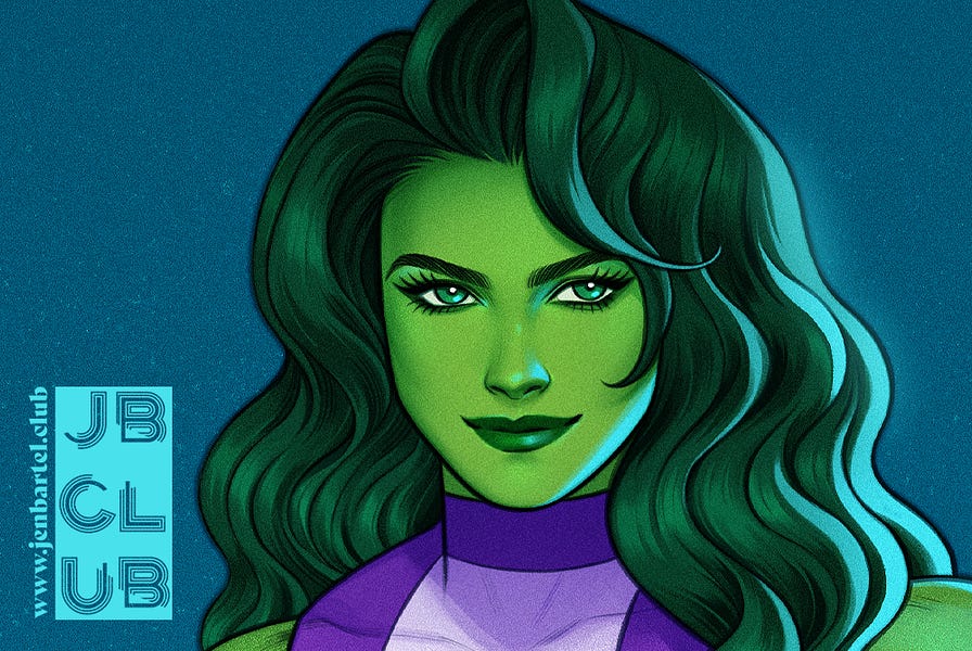 She-Hulk #12 Cover - by Jen Bartel - JENBARTEL.CLUB 🌈
