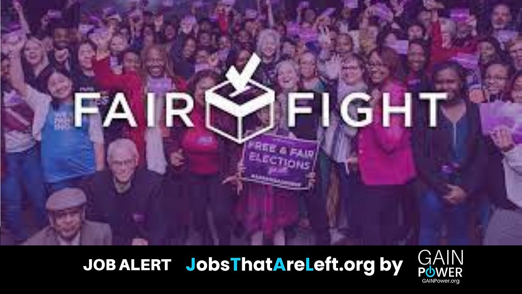Fair Fight Action, Deputy Executive Director - Political/Organizing ... Fair Fight Action, Deputy Executive Director - Political/Organizing ...