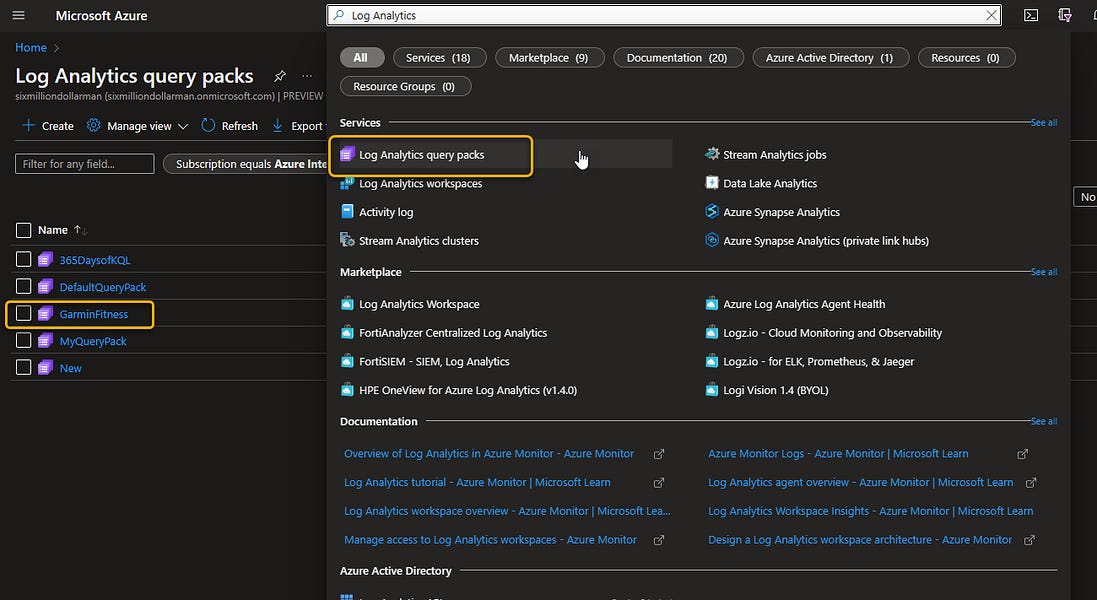 How to Export and Import KQL Query Packs - by Rod Trent