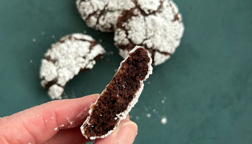 My new double agent trick to crinkle cookies