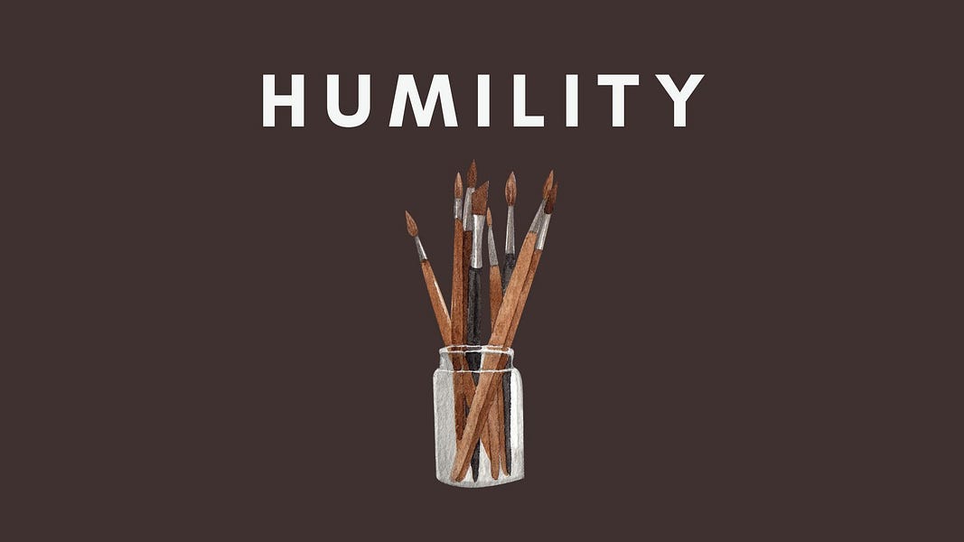 Humility vs Self Doubt - by Robin Waldun