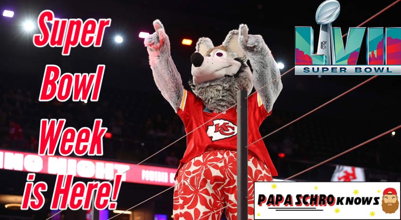 Super Bowl Week is Here! - by Levi Schroeder