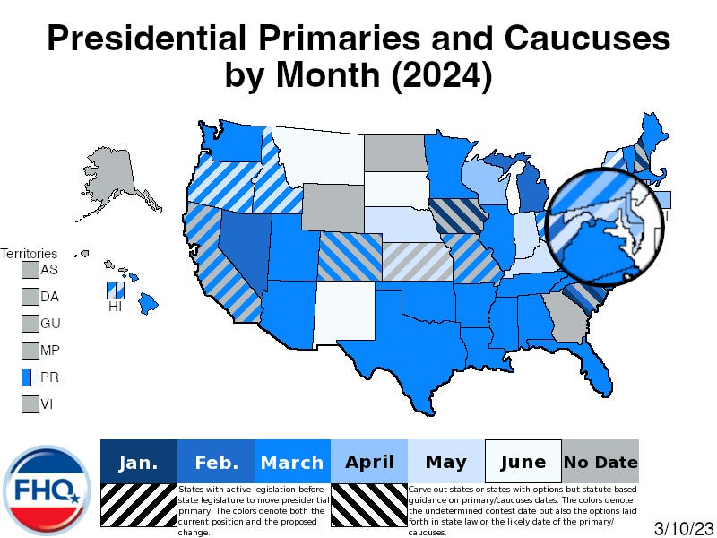 Maryland Presidential Primary Move Passes State Senate