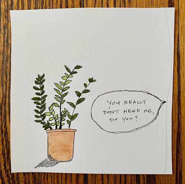 How not to talk to plants - by Susannah Felts