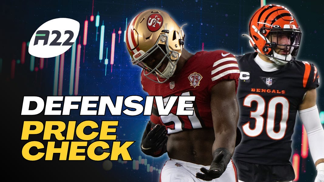 Defensive Price Check: All-22 Edition - by Bobby Acker