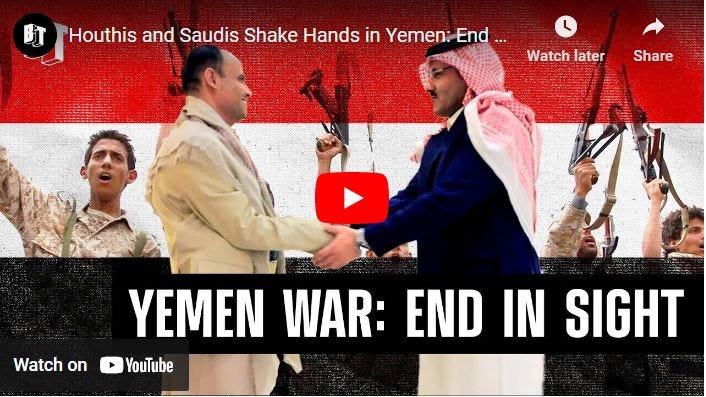 Houthis and Saudis Shake Hands in Yemen: End of World's Worst ...